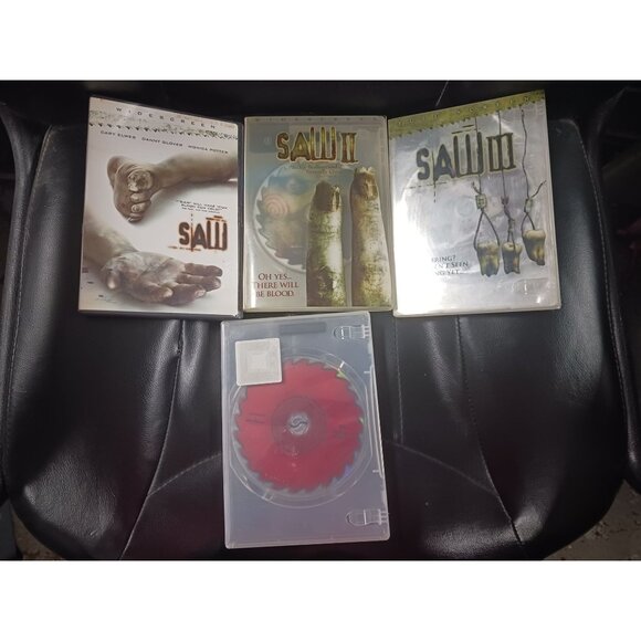 Media | Saw Dvd Collection Saw 1 2 3 4 See Pics | Poshmark